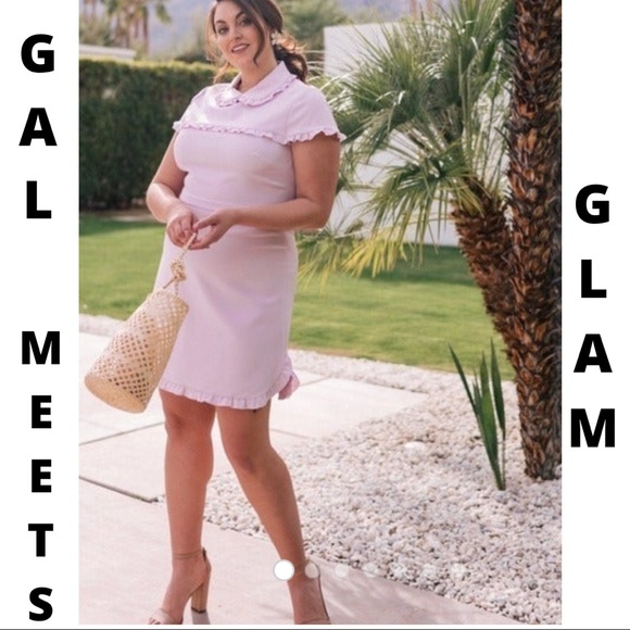 Gal Meets Glam | Dresses | 7gal Meets Glam Lilac Ruffle Emma Dress ...